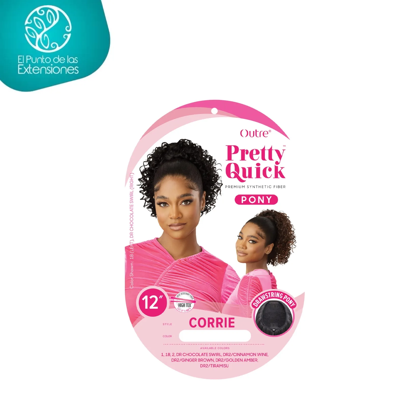 COLA RIZADA 12» CORDEL – El Punto de las Extensiones